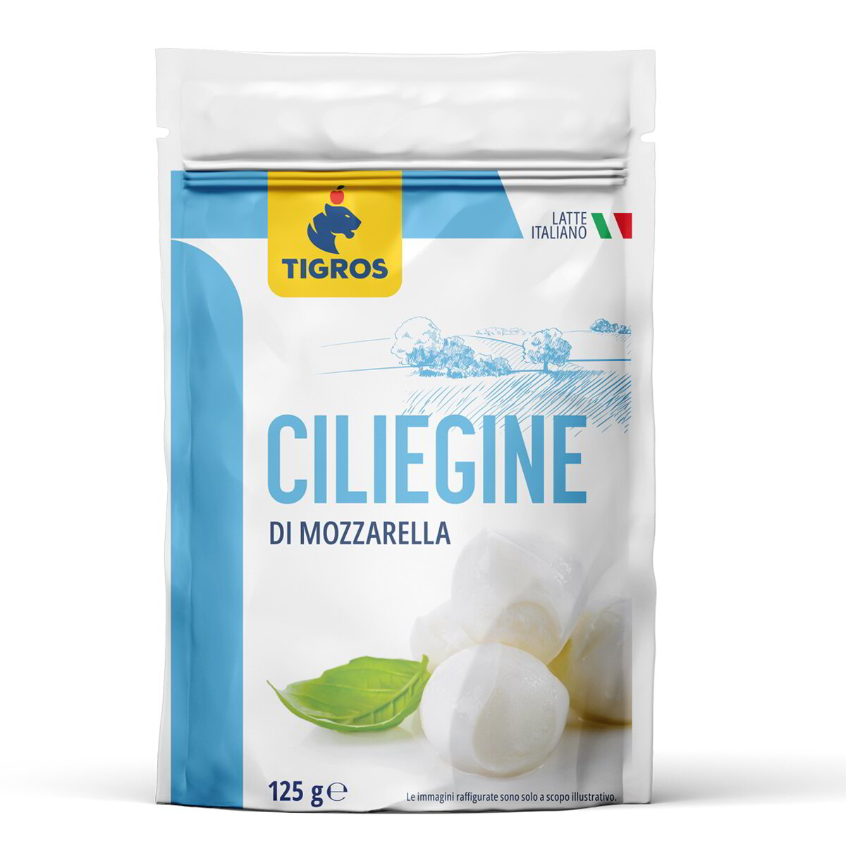 CILIEGINE DI MOZZARELLA 100% ITALIANO TIGROS 125 g - Tigros