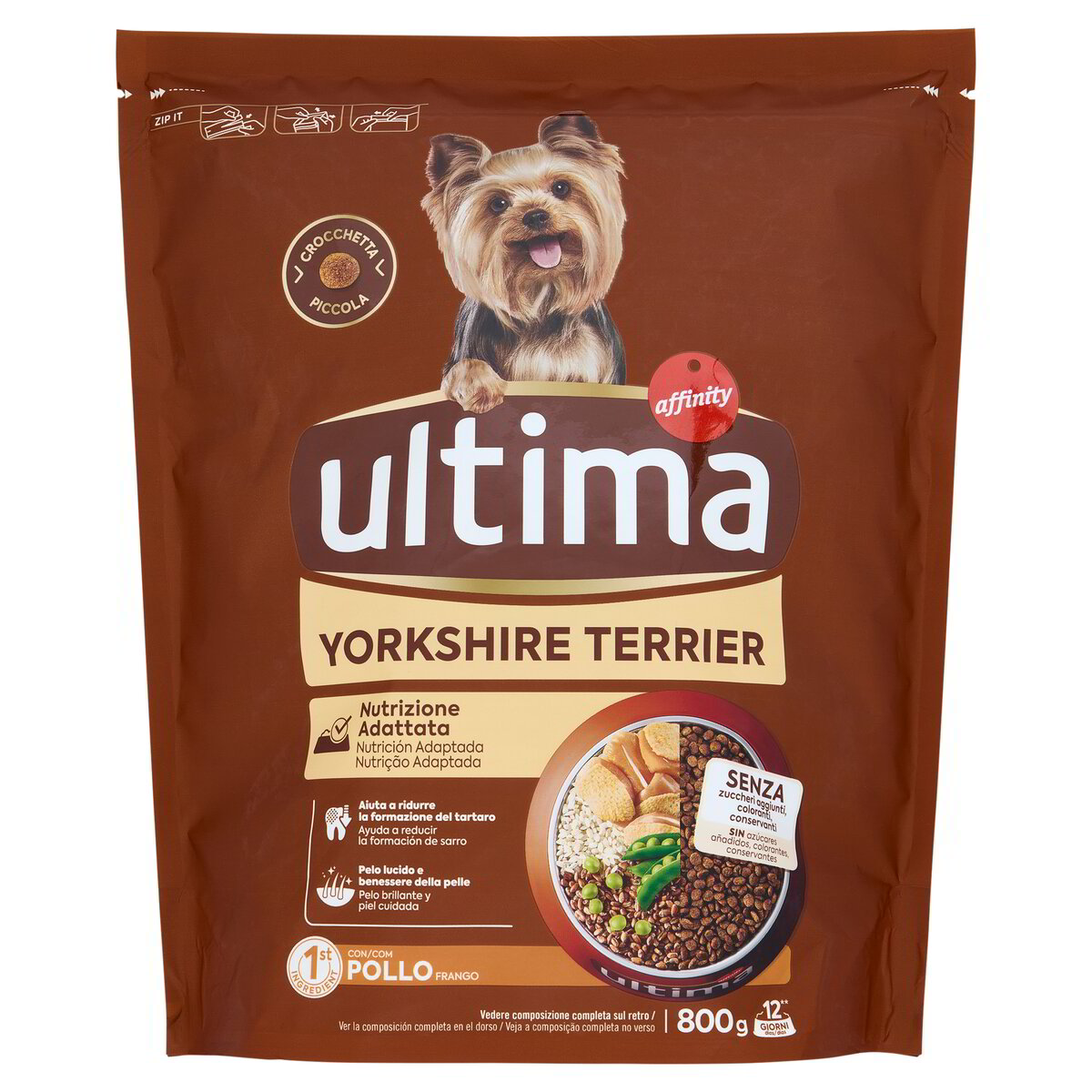 ALIMENTO CANI MINI YORKSH. ULTIMA DOG 800 g - Tigros