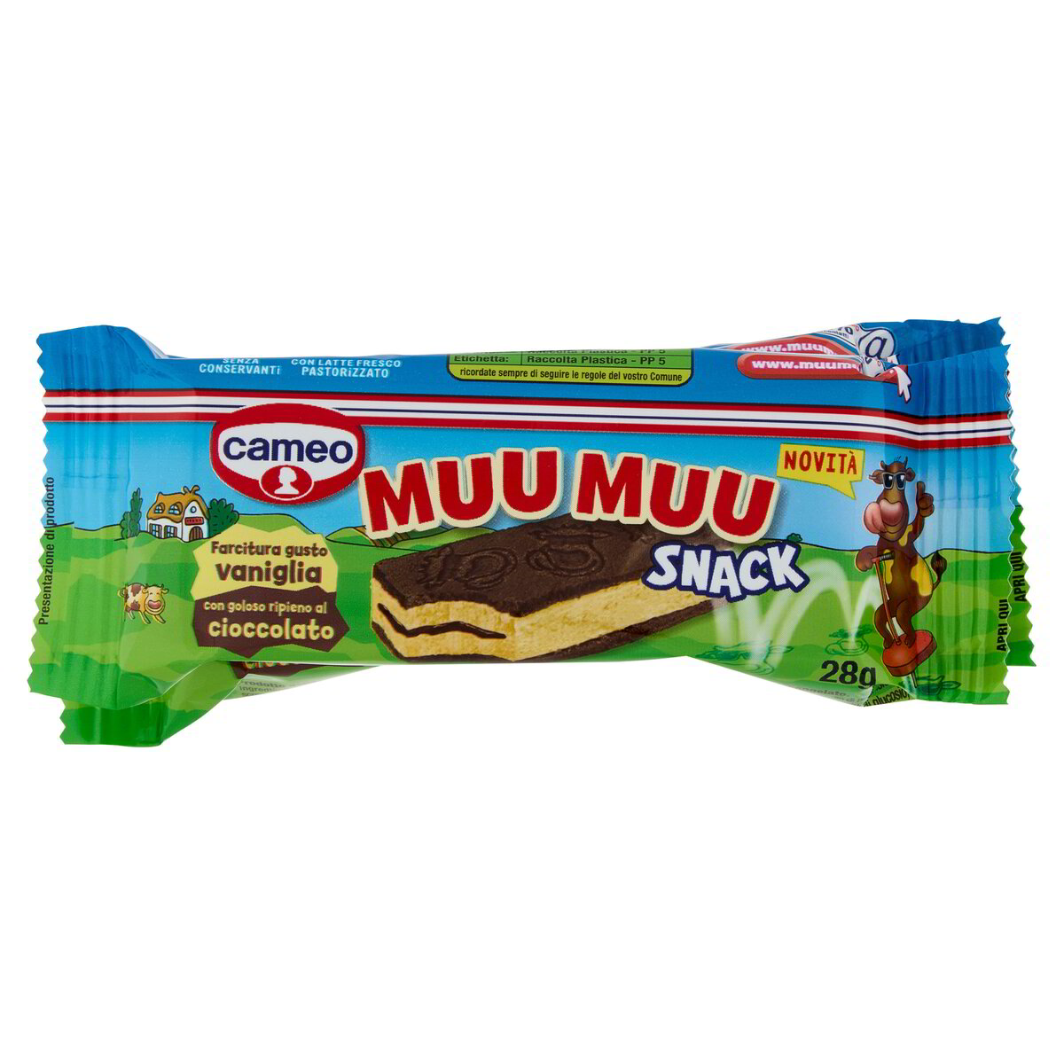 SNACK MUU MUU CAMEO 28 g - 4 pz - Tigros