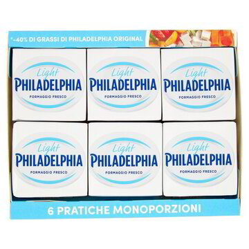 PHILADELPHIA LIGHT 25 g x 6 - Tigros