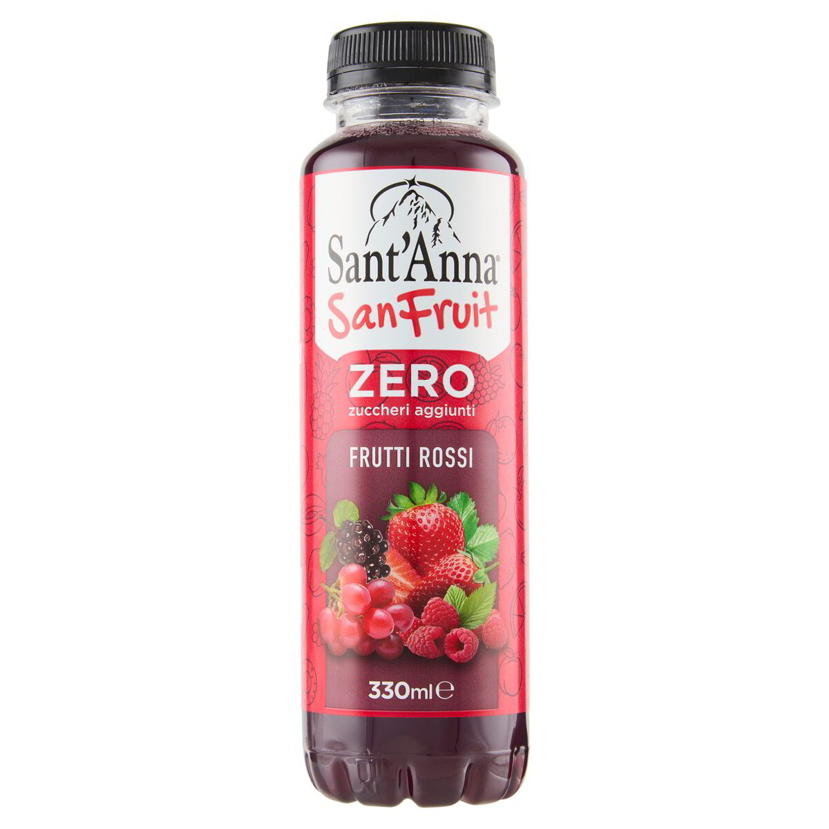 SAN FRUIT FRUTTI ROSSI SANT'ANNA ZERO 330 ml - Tigros