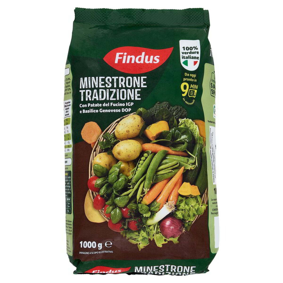 MINESTRONE TRADIZIONALE IGP/DOP FINDUS 1 kg - Tigros