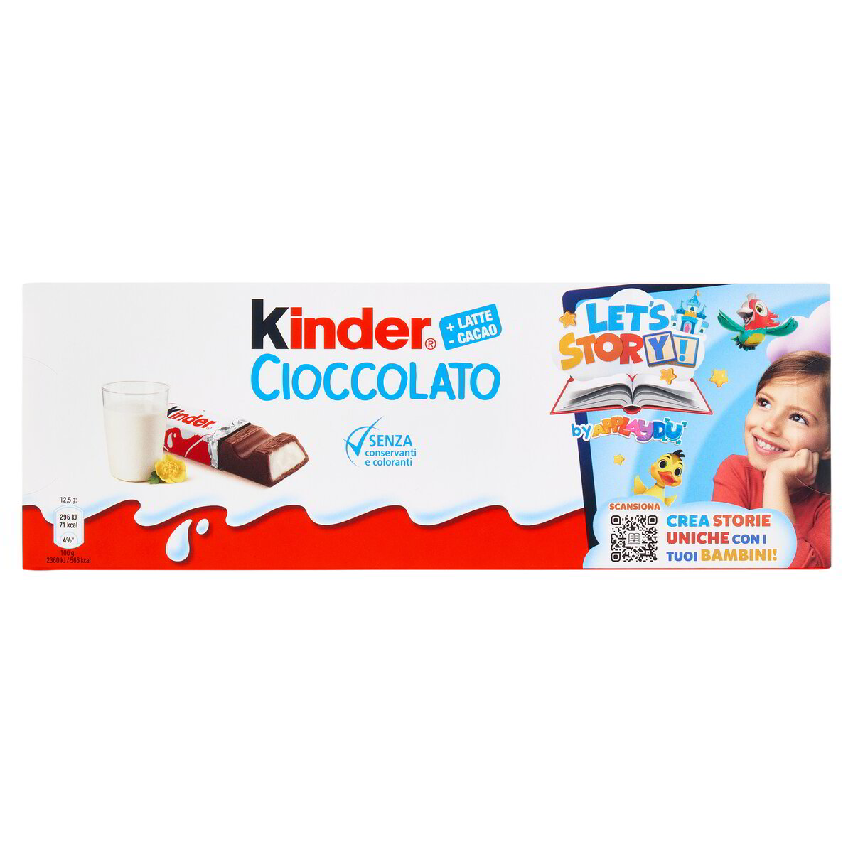 BARRETTE CIOCCOLATO KINDER FERRERO 150 g - 12 pezzi - Tigros