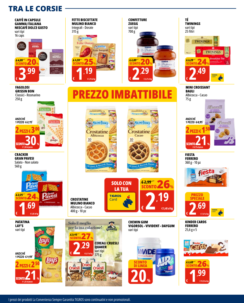 IL SOTTOCOSTO CHE NON TI ASPETTI - Tigros